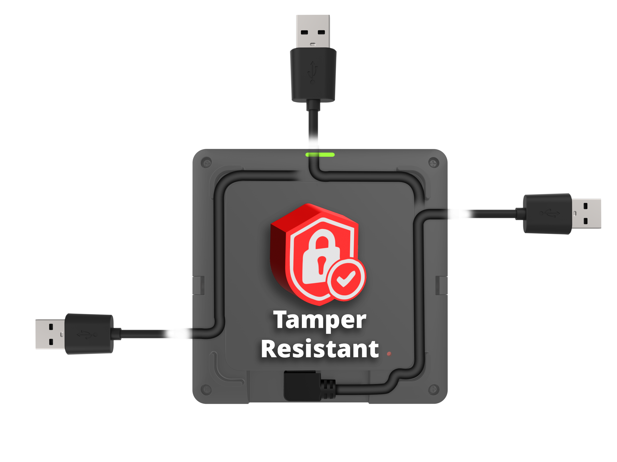 TD-0360 Desk Booking Smart Panel - Qbic Technology