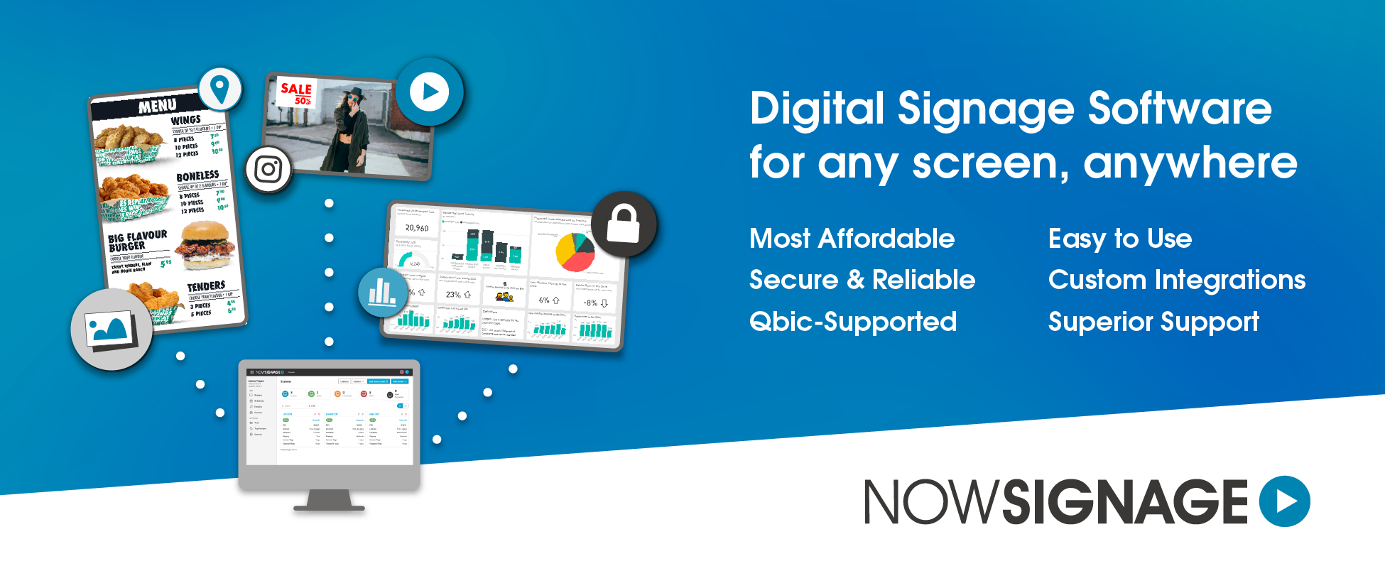 NowSignage - Qbic Technology