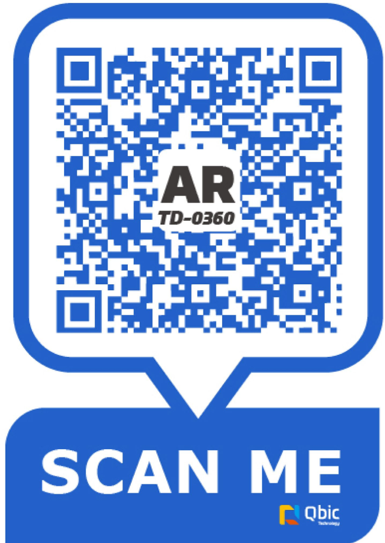 TD-0360 Desk Booking Smart Panel - Qbic Technology